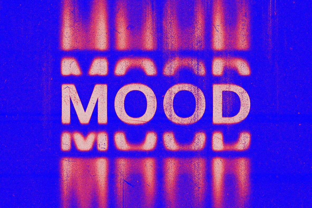 Printed Mess Text Logo Effects Collection - YouWorkForThem