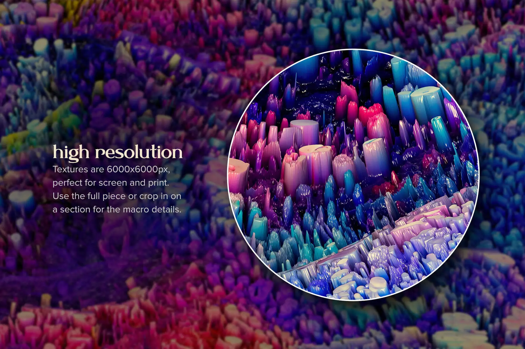 Materialize – Displaced Paint Textures Graphics - YouWorkForThem