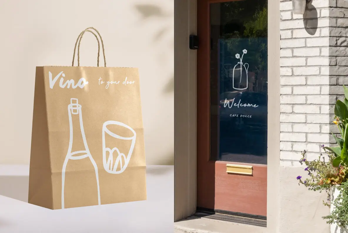 Dine - Illustration Bundle Graphics - YouWorkForThem