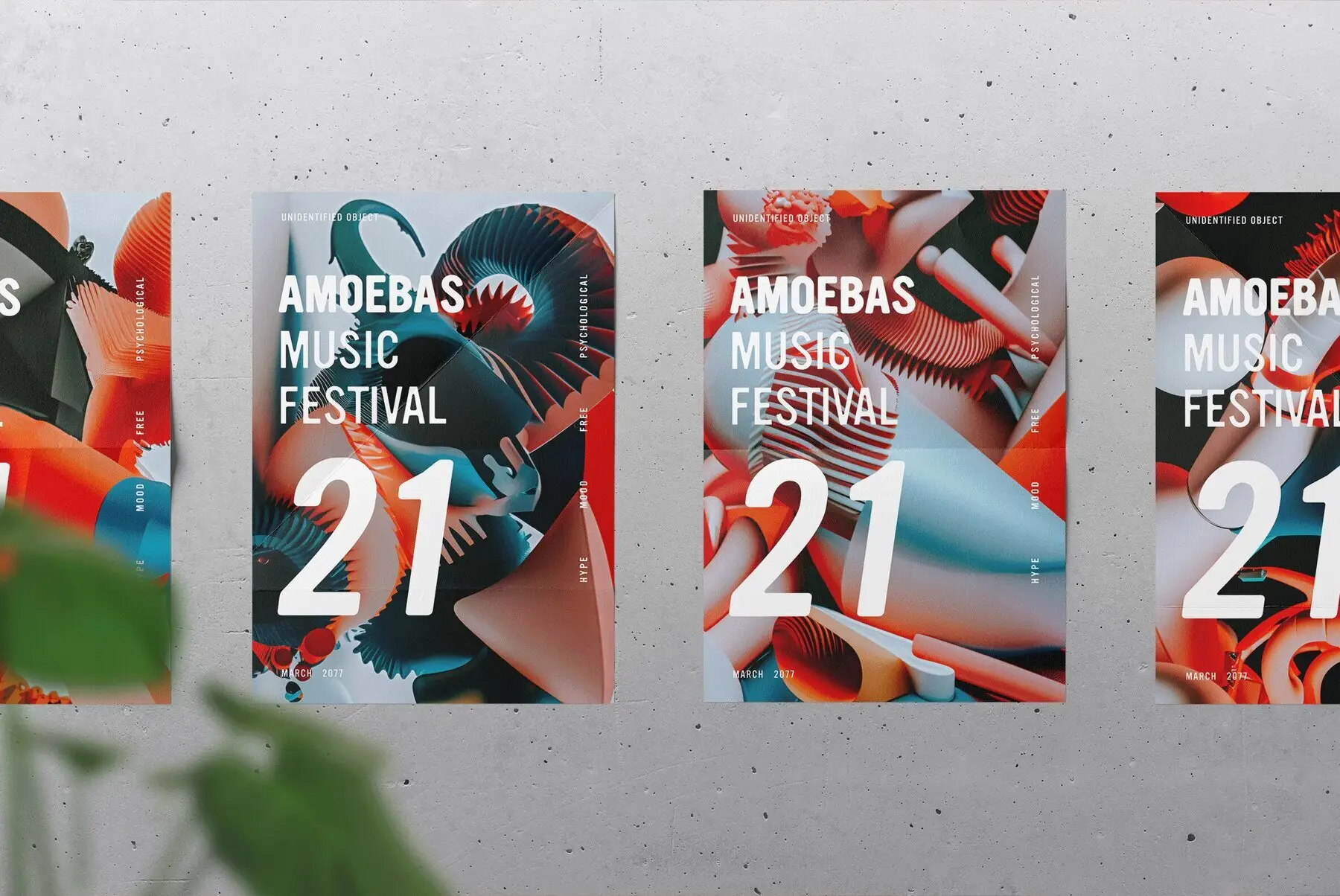 3D Amoebas Graphics - YouWorkForThem