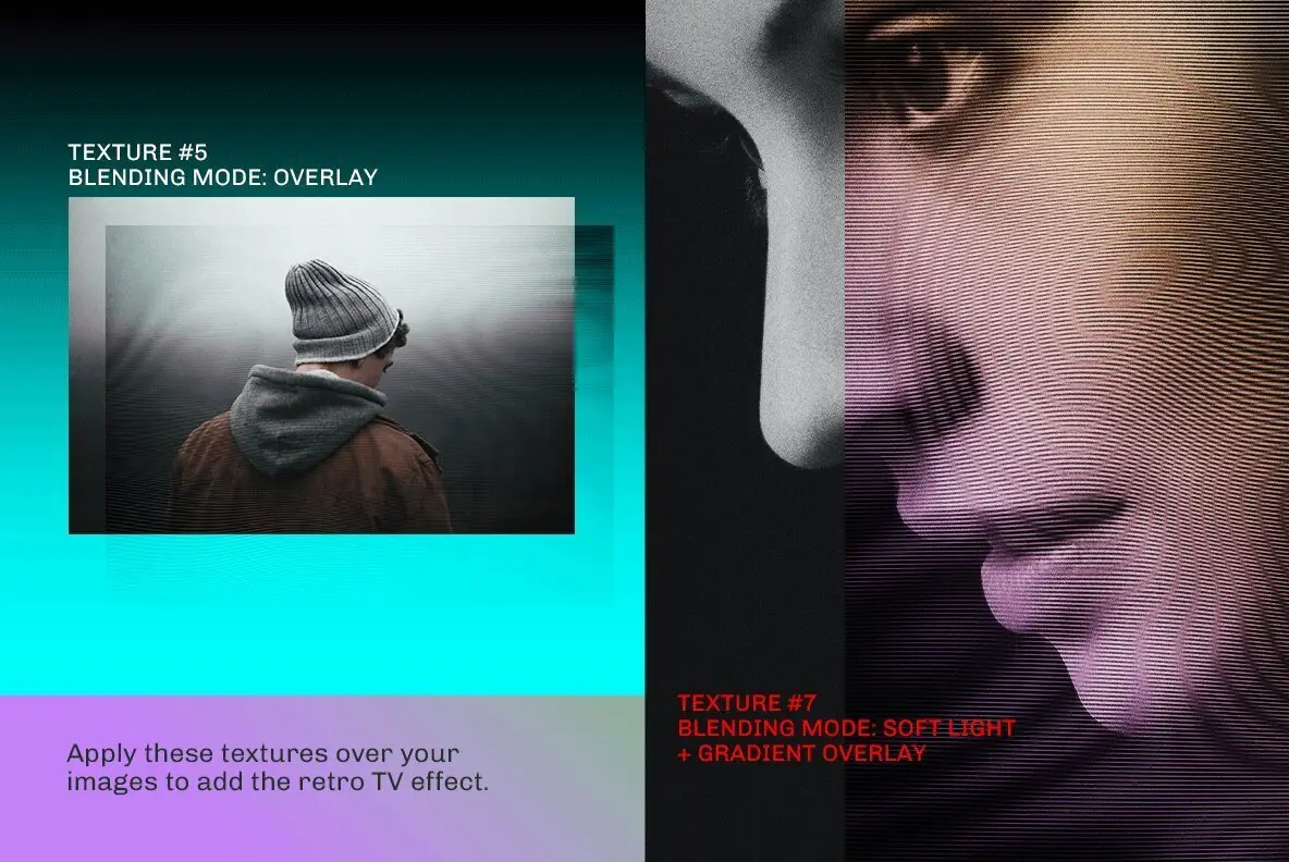 Retro TV Scan Lines Graphics - YouWorkForThem