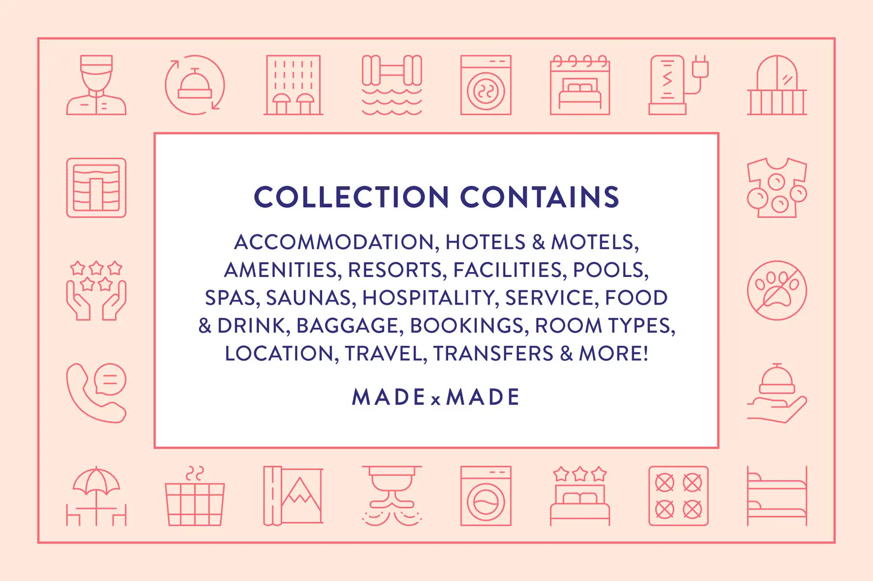 Accomodation Icons Icons - YouWorkForThem