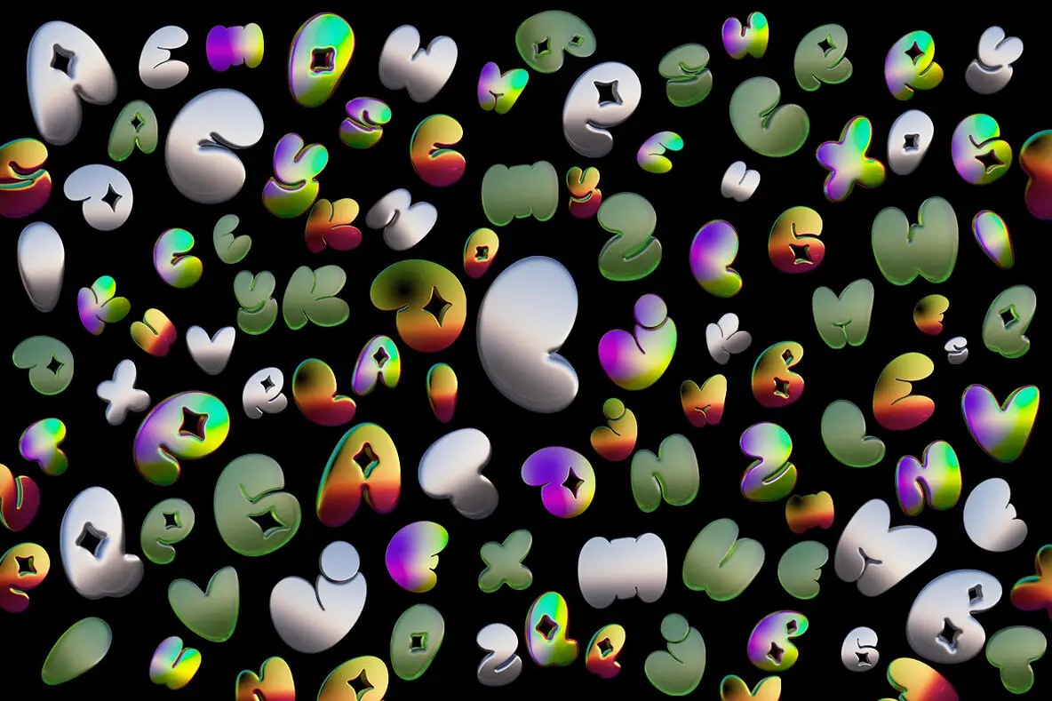 3D Letters PNG Graphics - YouWorkForThem