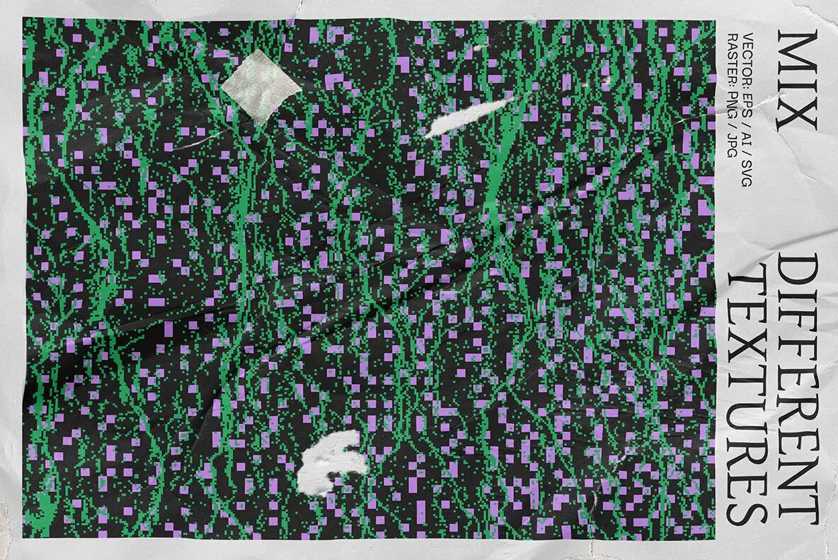 100 Bitmap Vector Textures Graphics - YouWorkForThem