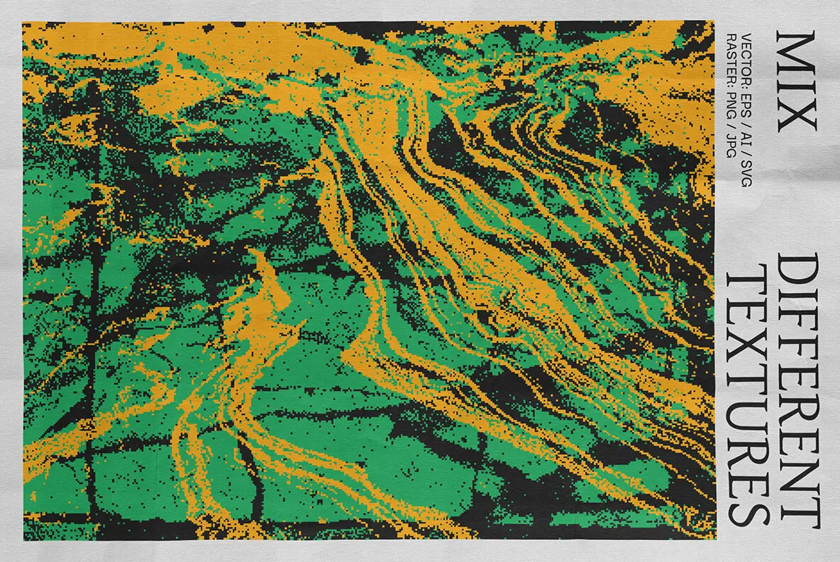 100 Bitmap Vector Textures Graphics - YouWorkForThem