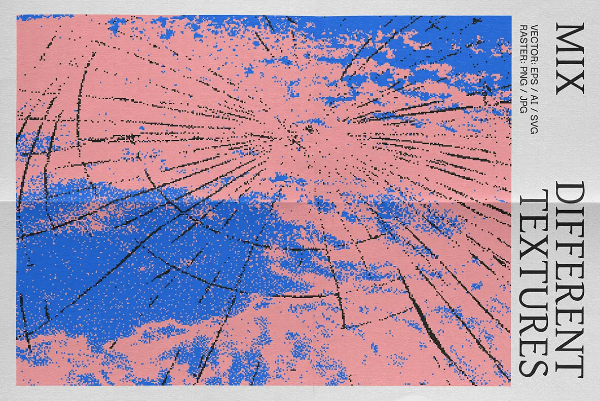 100 Bitmap Vector Textures Graphics - YouWorkForThem