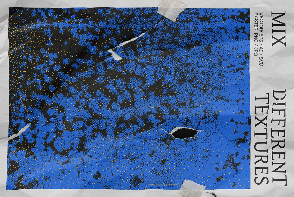 100 Bitmap Vector Textures Graphics - YouWorkForThem