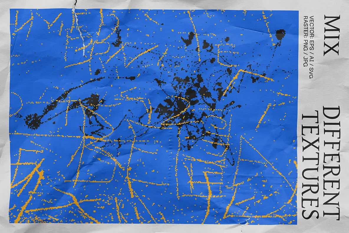 100 Bitmap Vector Textures Graphics - YouWorkForThem