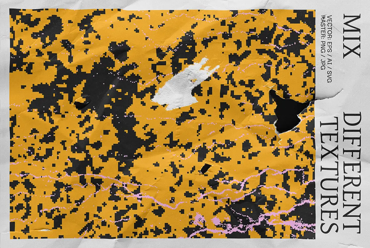 100 Bitmap Vector Textures Graphics - YouWorkForThem