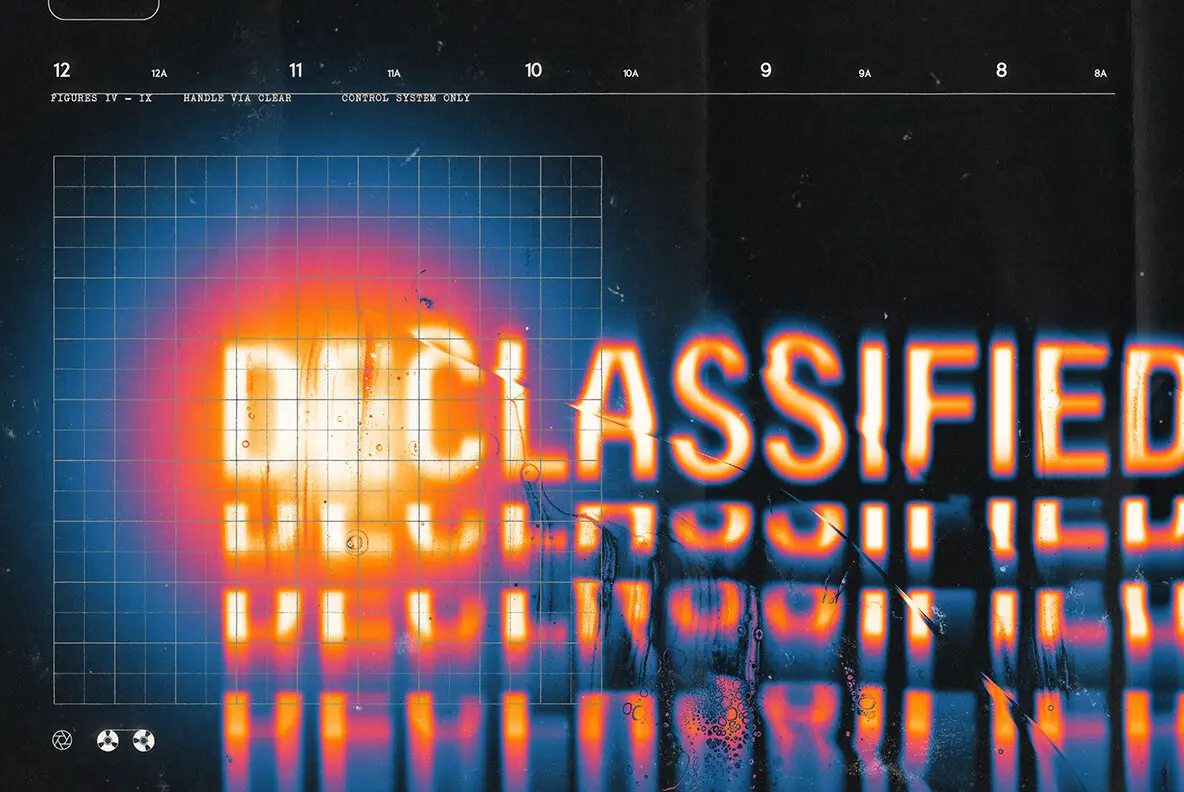 Disorder Text Distortion Effect - YouWorkForThem