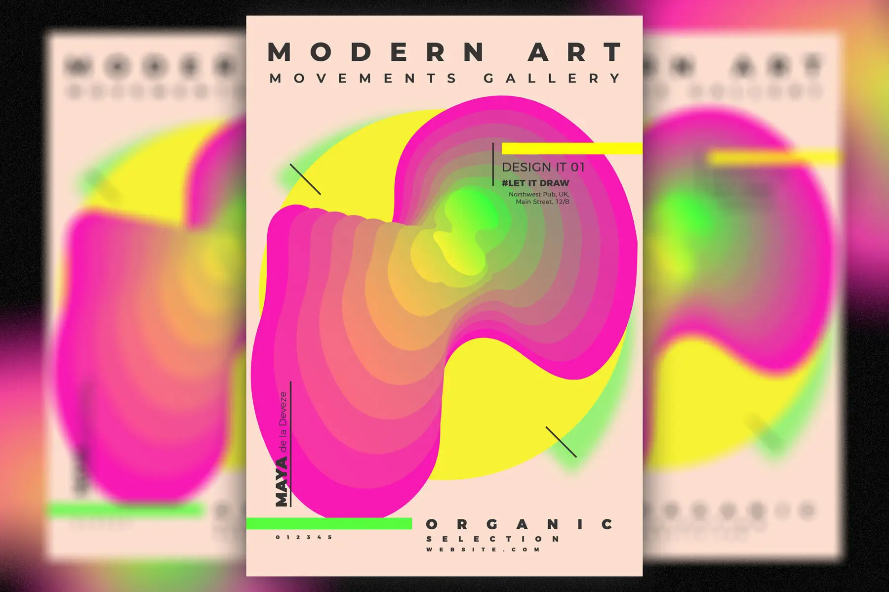 Movements - abstract forms Graphics - YouWorkForThem