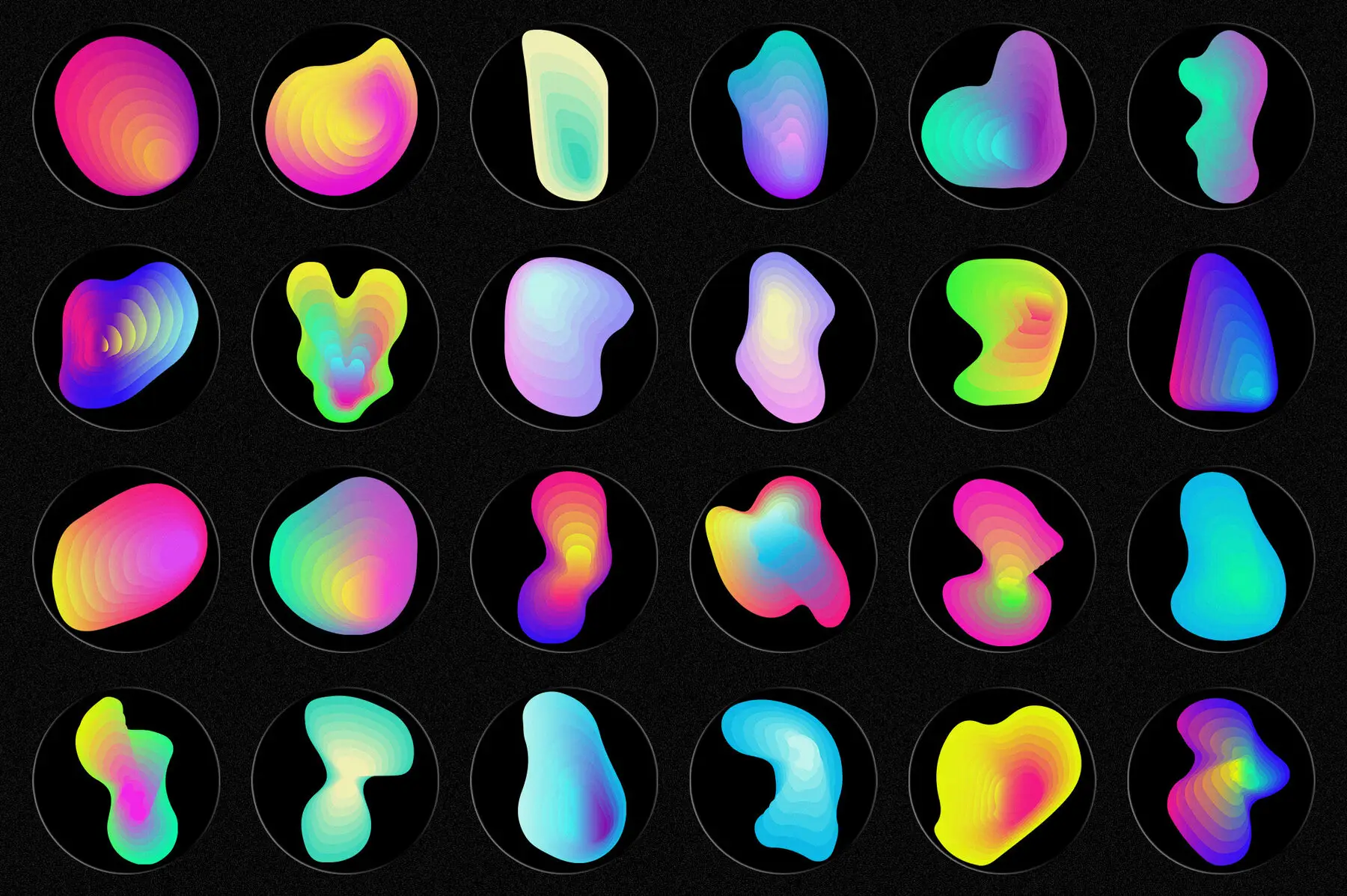 Movements - abstract forms Graphics - YouWorkForThem