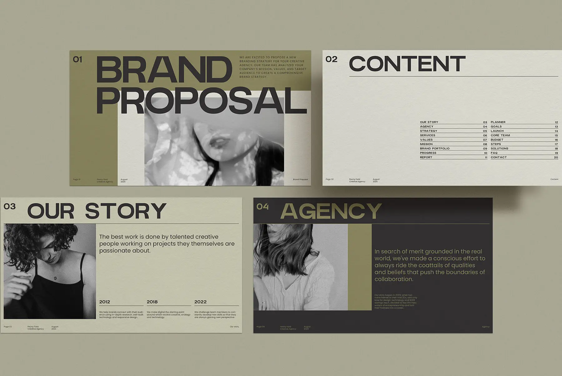 Brand Proposal Graphics - YouWorkForThem