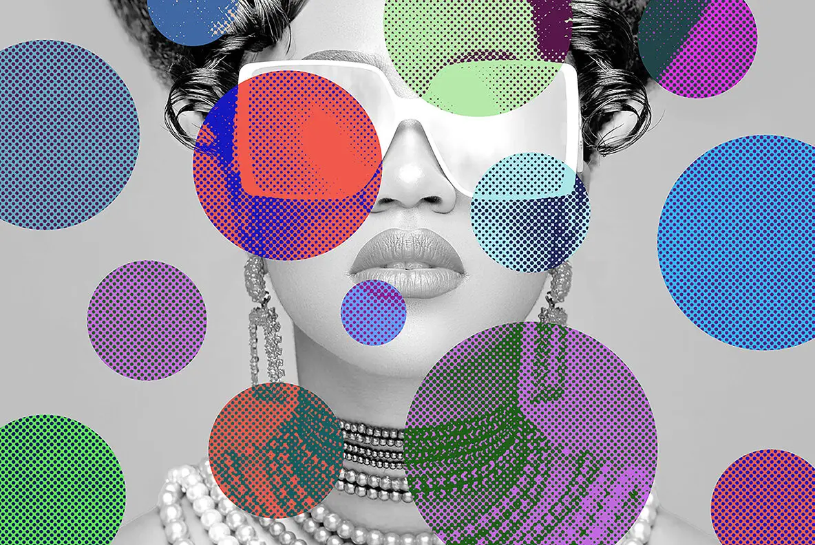Classic Halftone Photoshop Action - YouWorkForThem