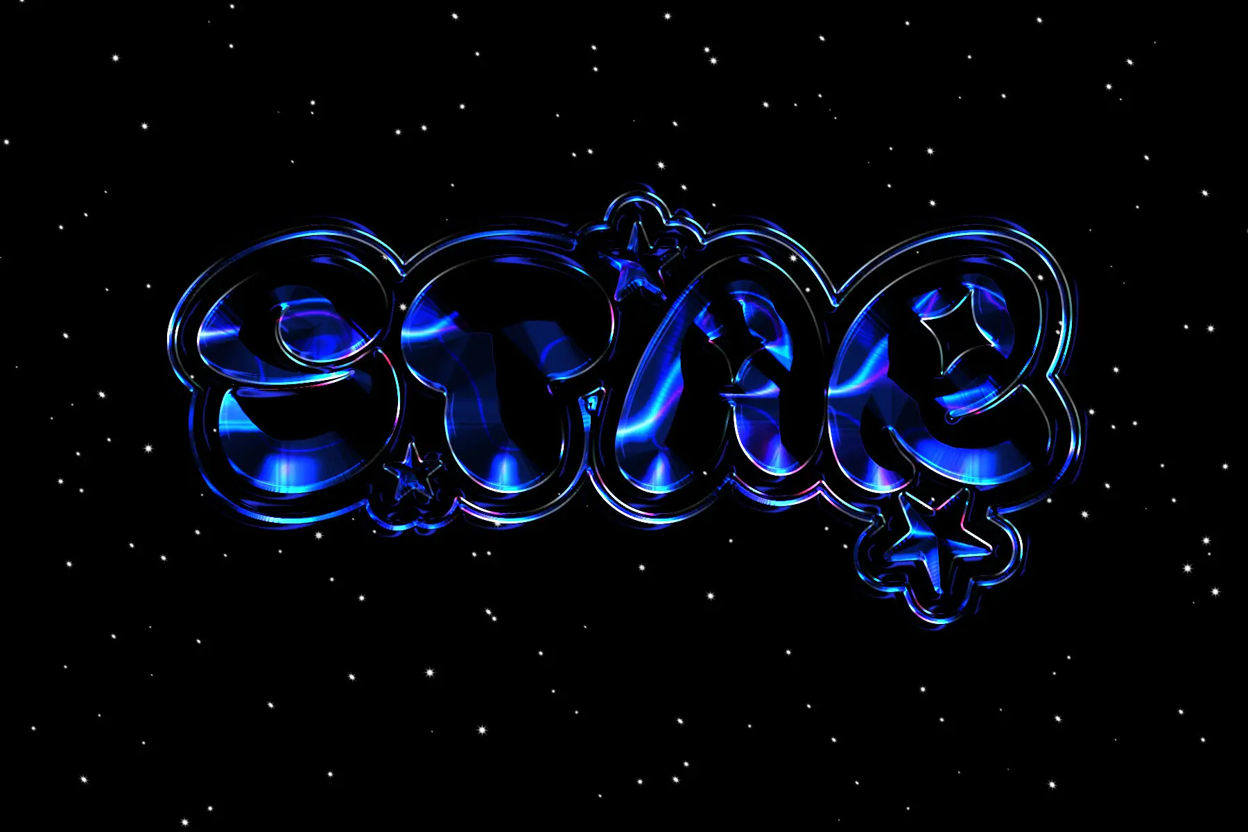 Chrome Text Effect 05 - YouWorkForThem