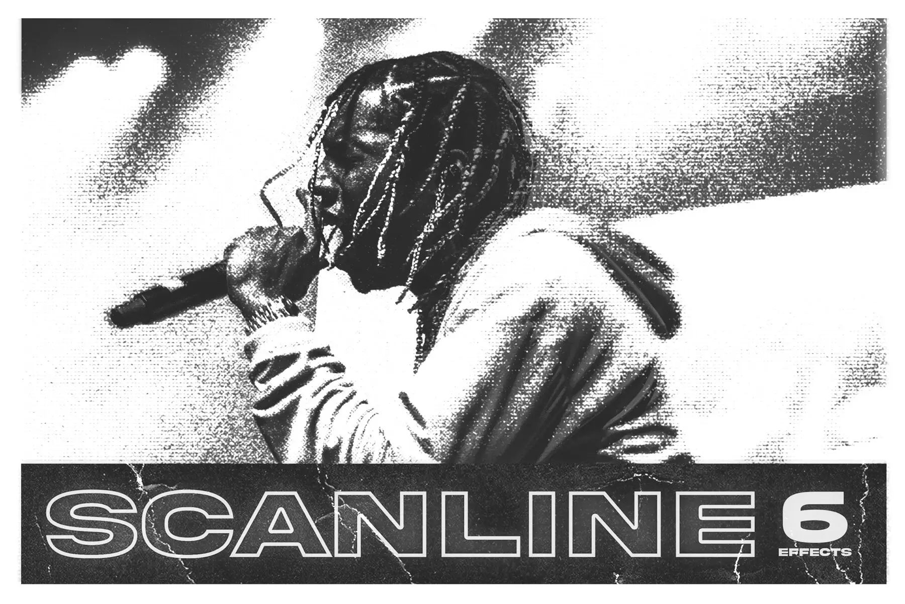 Print Scan Line - 6 Effects Graphics - YouWorkForThem