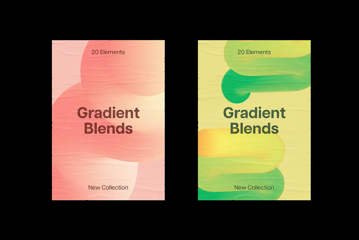 Blender — Gradient Blends Collection Gradients - YouWorkForThem