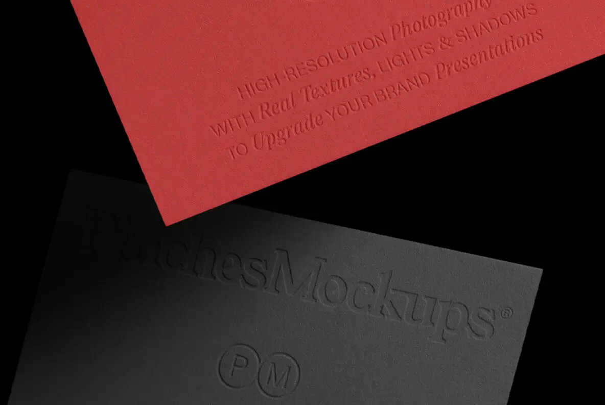 Business Cards PM BC12 Mockup Graphics - YouWorkForThem
