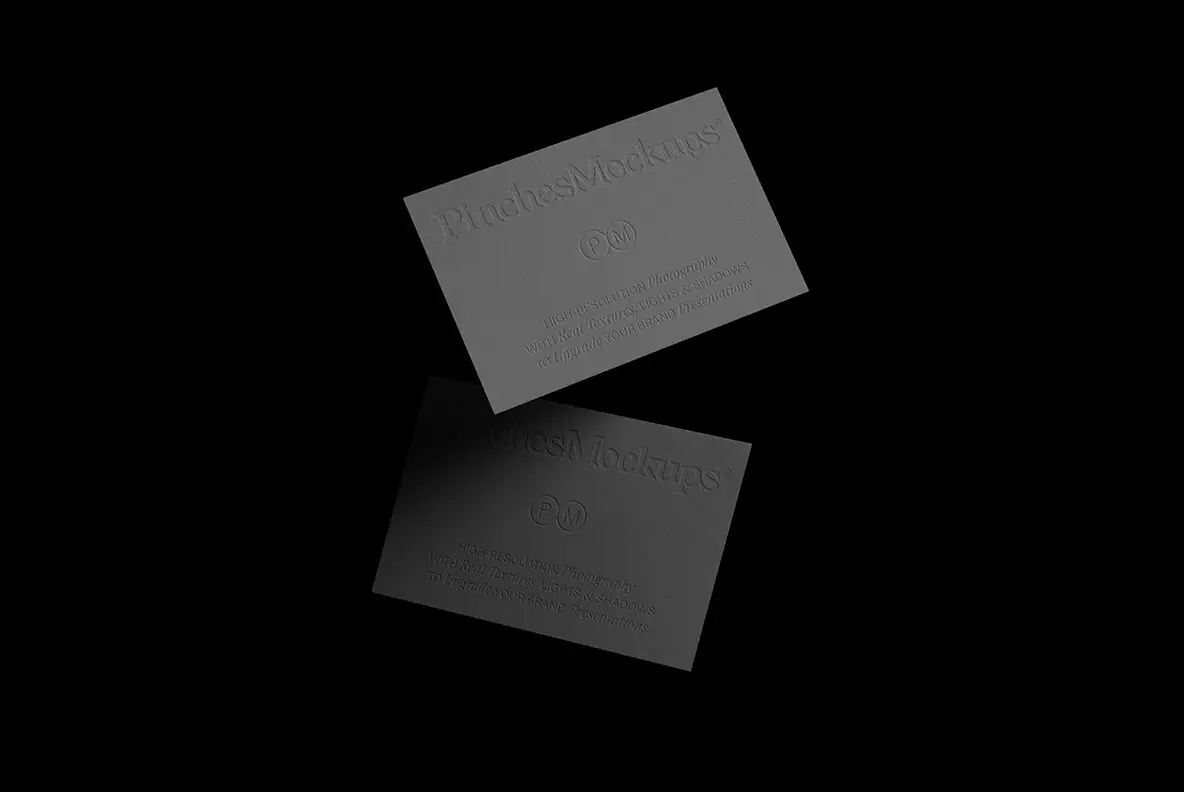 Business Cards PM BC12 Mockup Graphics - YouWorkForThem