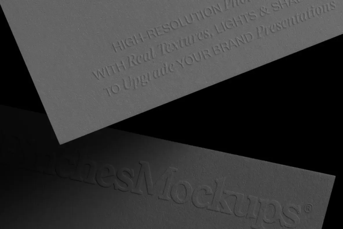 Business Cards PM BC12 Mockup Graphics - YouWorkForThem