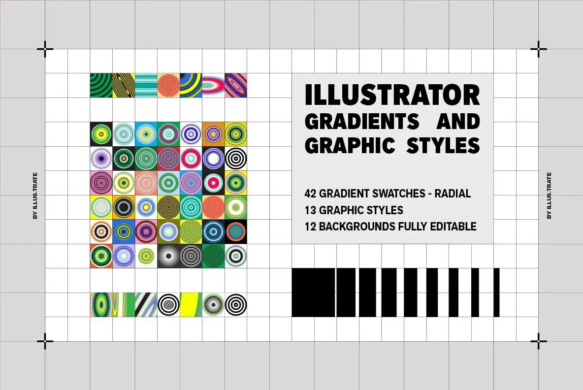 Radium - Illustrator Gradients Graphic Styles Graphics - YouWorkForThem