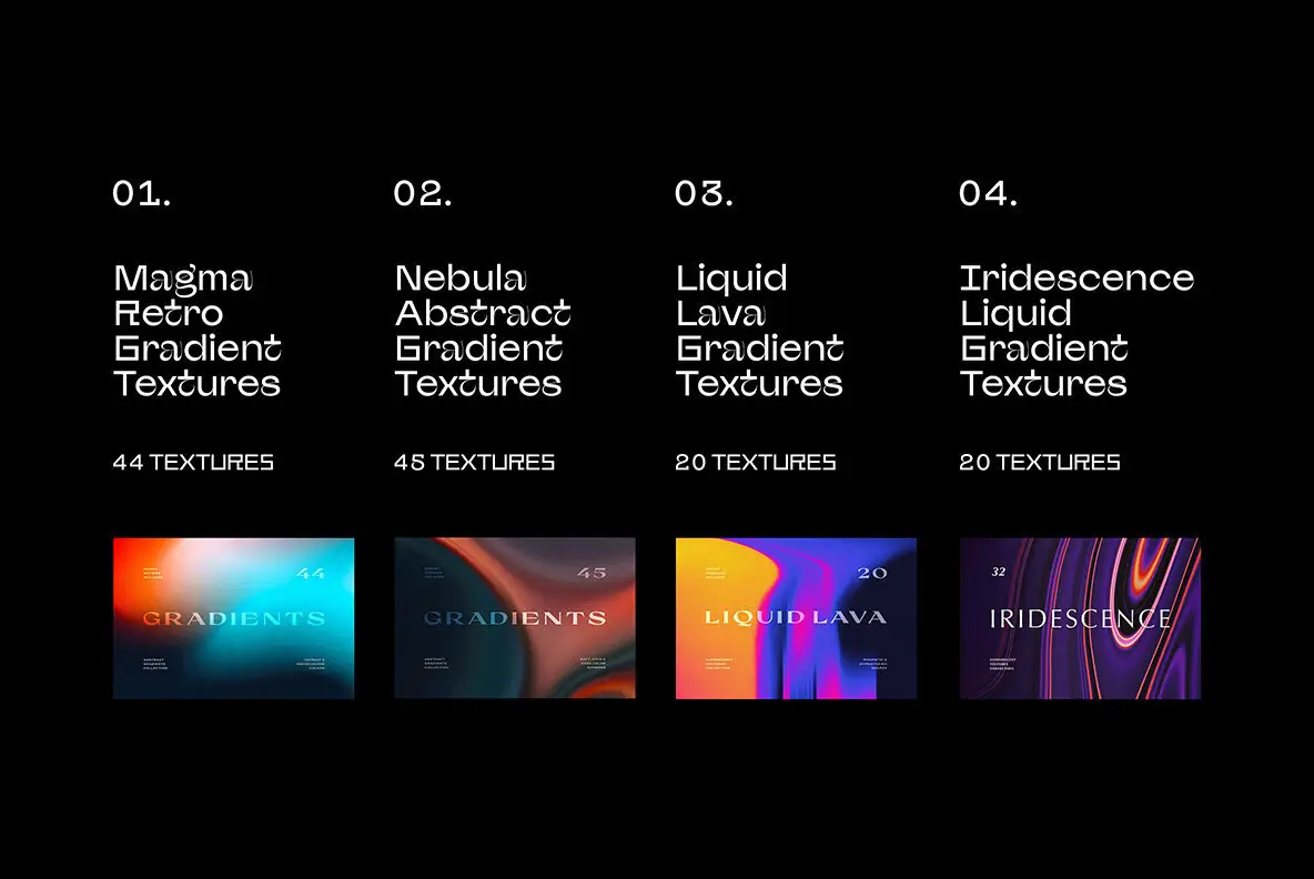 Fluid Gradient Background Textures Bundle Value Packs - YouWorkForThem