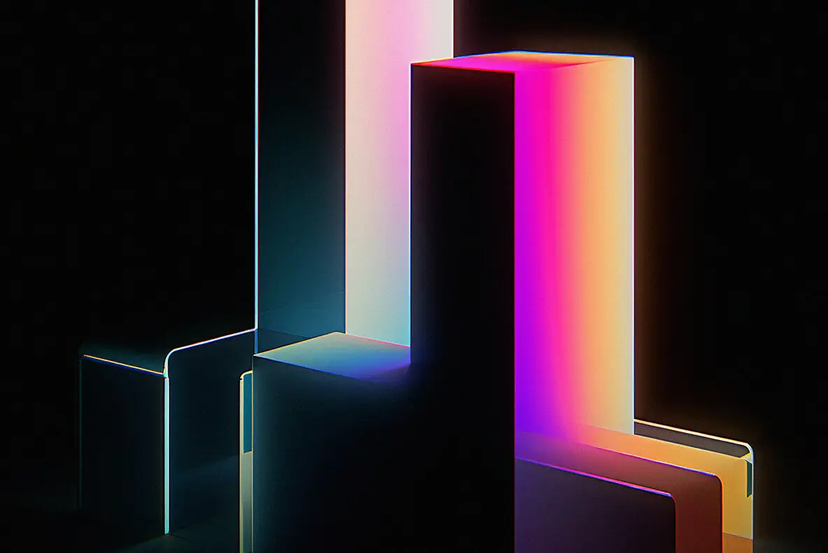 Chromatic Glass Abstract Backgrounds Abstract - YouWorkForThem