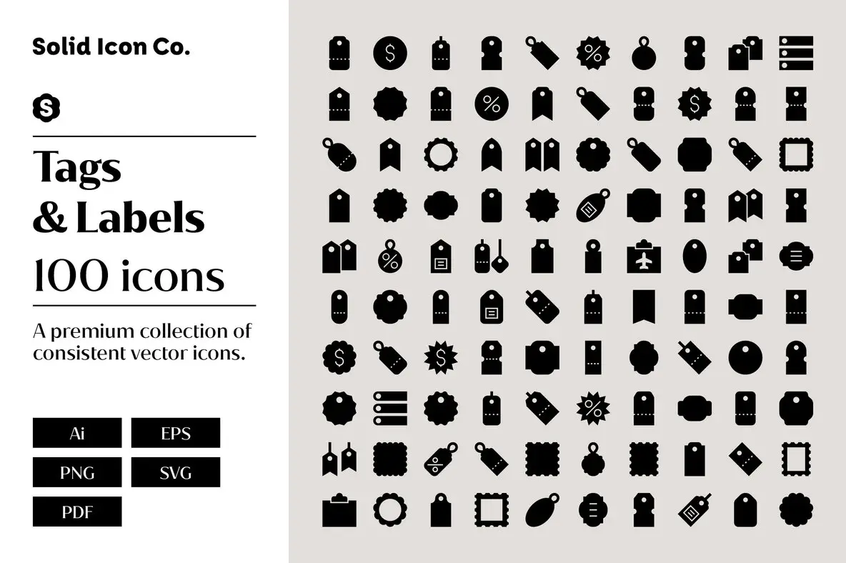 Tags and Labels Icons Icons - YouWorkForThem
