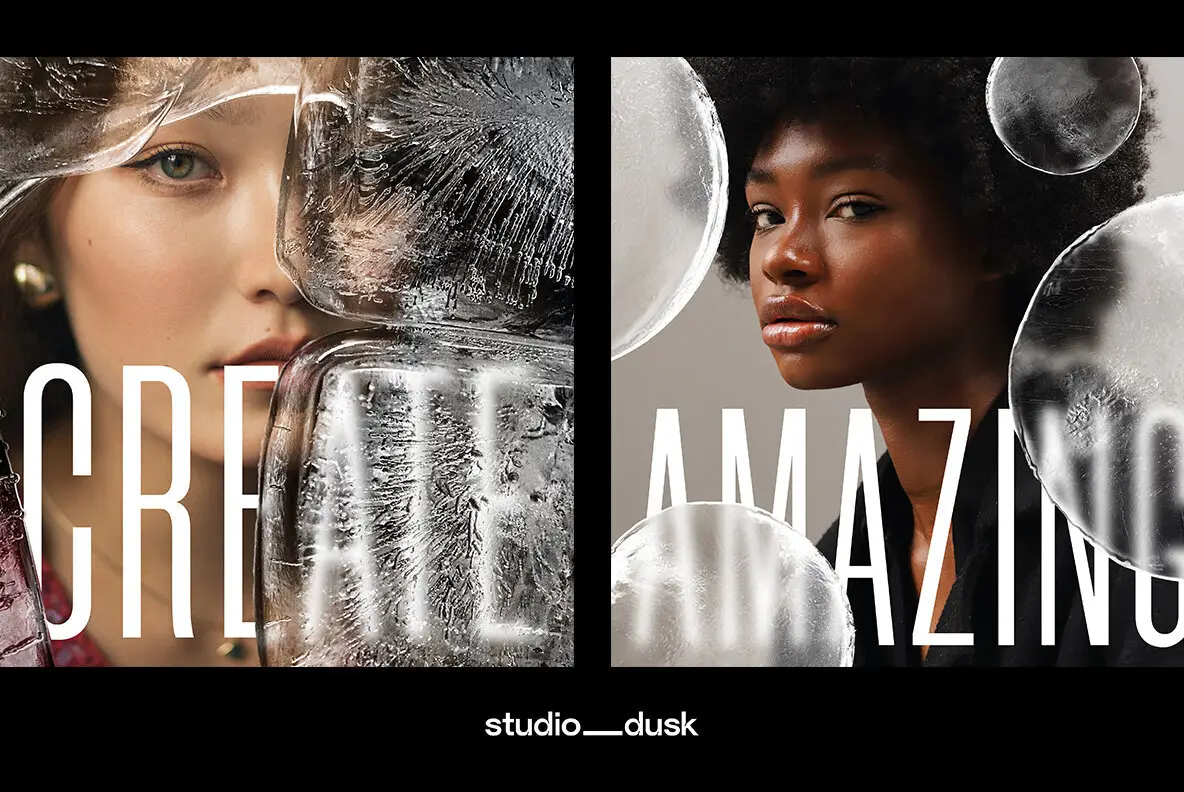 The Fridge - Frozen Photo Effects Graphics - YouWorkForThem