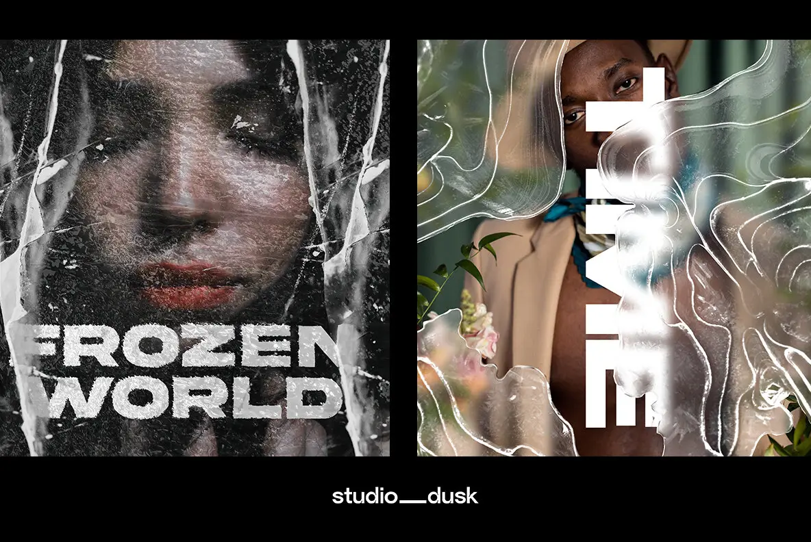 The Fridge - Frozen Photo Effects Graphics - YouWorkForThem