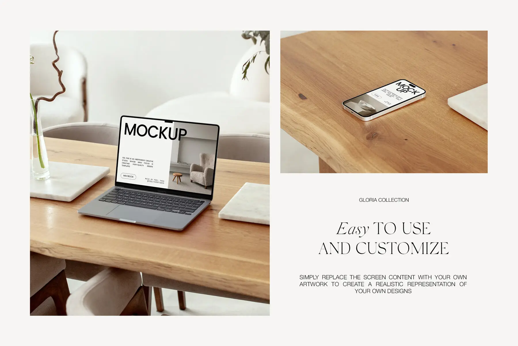Gloria Apple Devices Mockups Mockups - YouWorkForThem