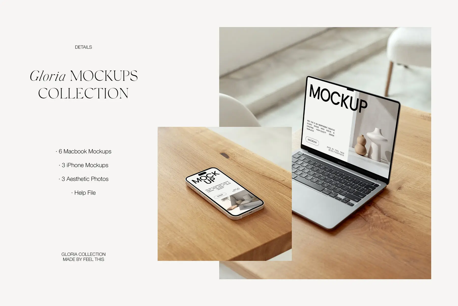 Gloria Apple Devices Mockups Mockups - YouWorkForThem