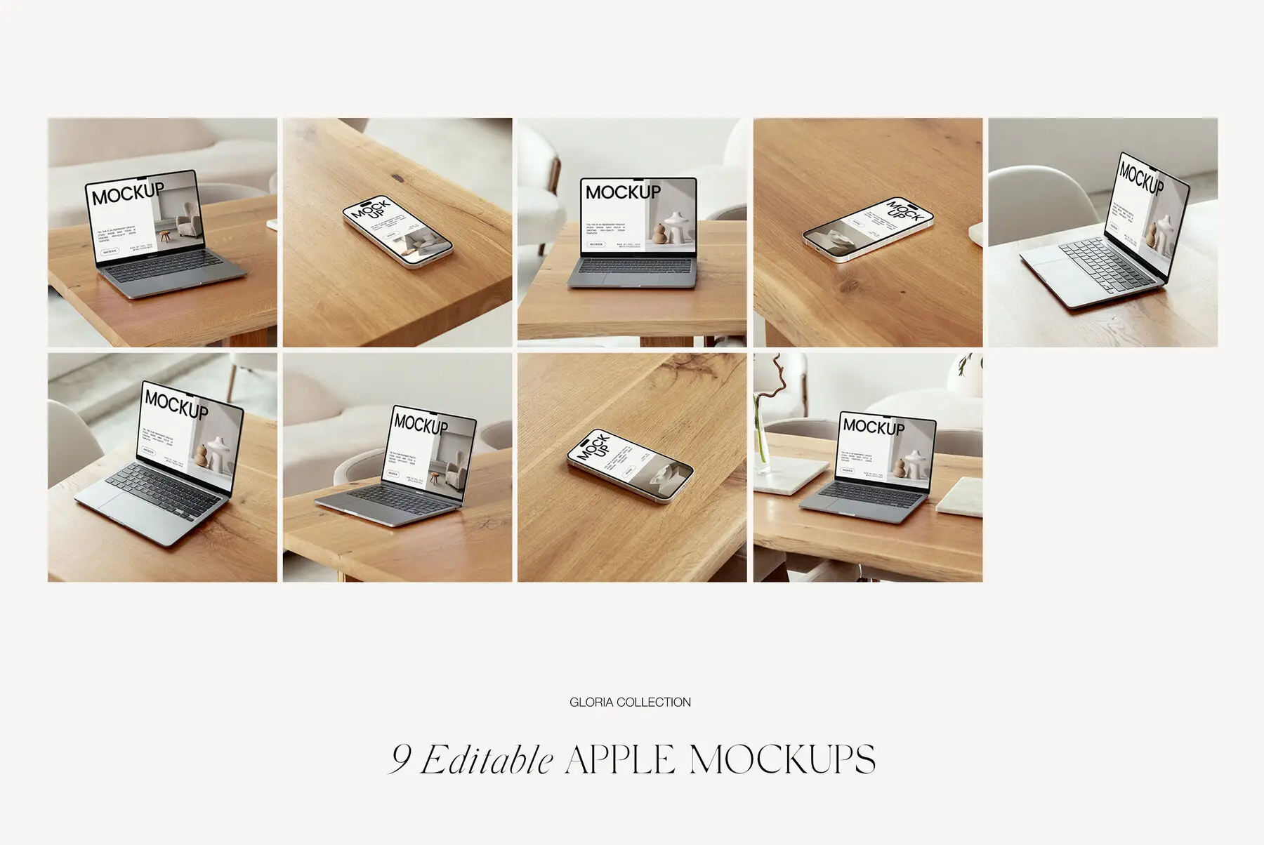 Gloria Apple Devices Mockups Graphics - YouWorkForThem