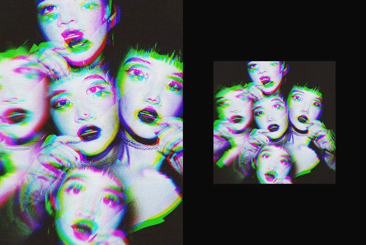 Classic Glitch Effects Collection - YouWorkForThem