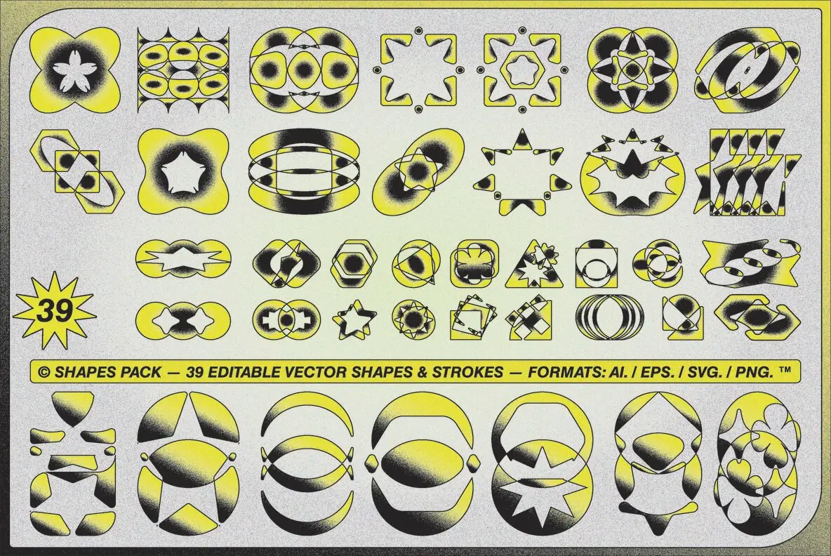 Shapes Pack Objects - YouWorkForThem