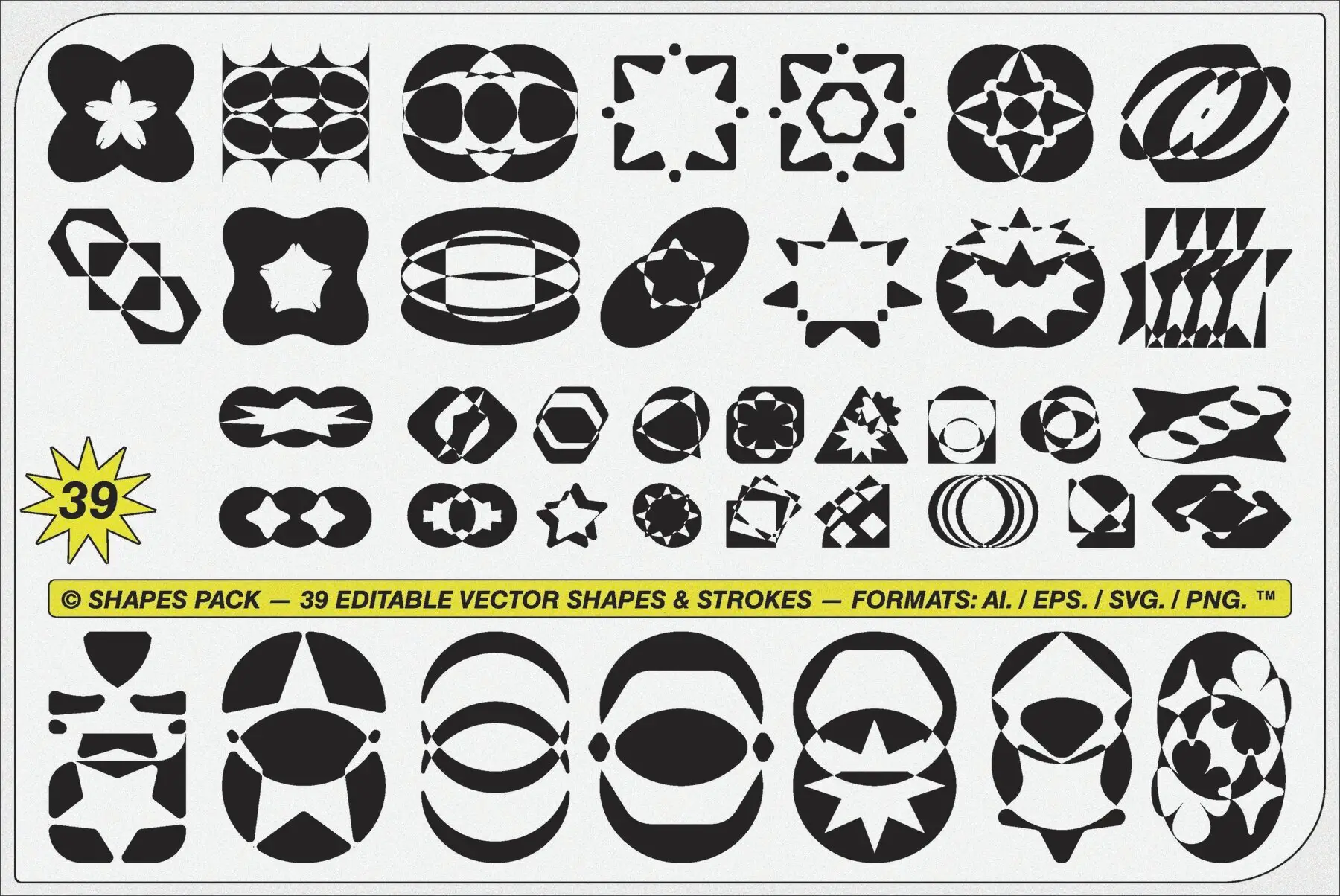 Shapes Pack Graphics - YouWorkForThem