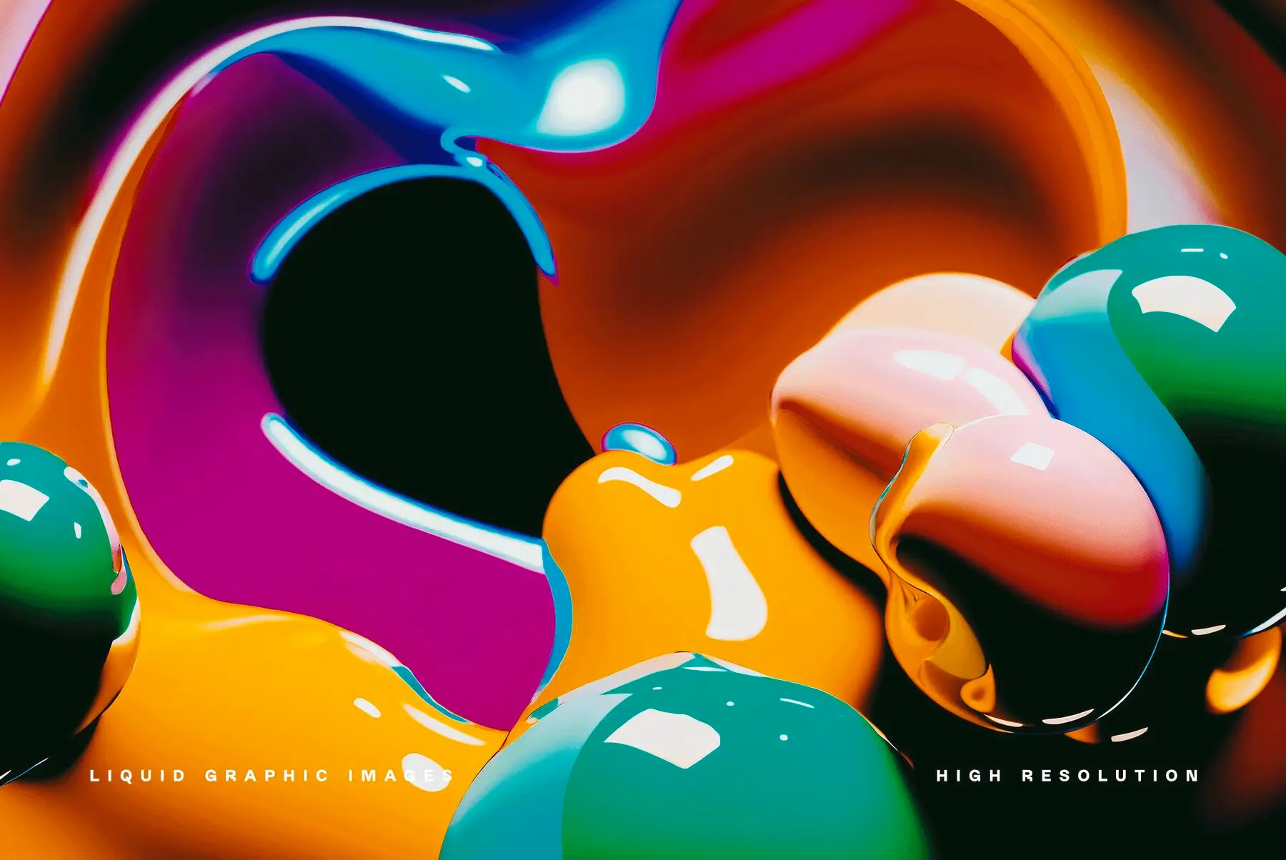 Liquid Graphics: AI-Generated 3D Abstract Imagery for Designers ...