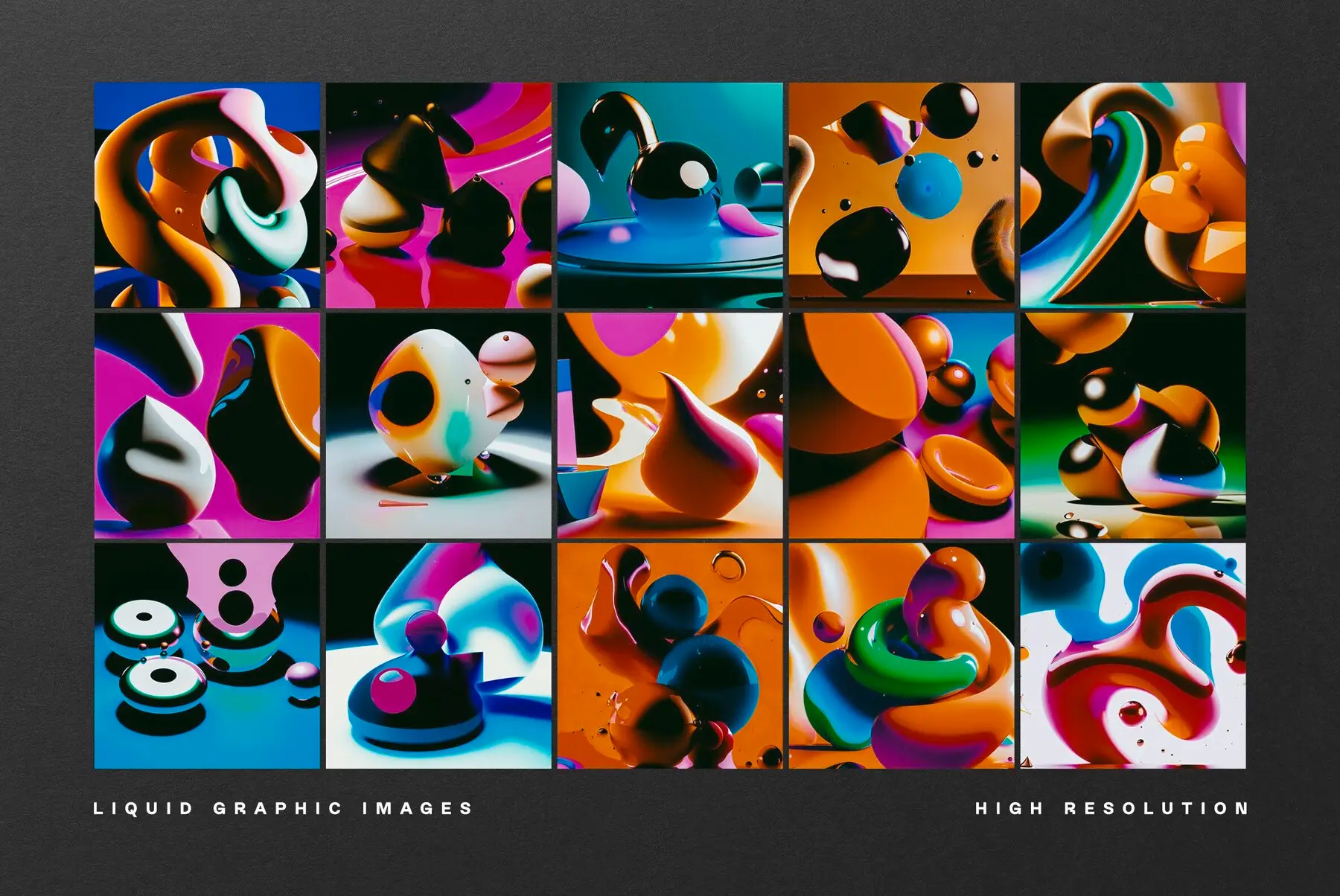3D Liquid Graphics - Volume 2: Abstract Artistry in High-Resolution ...