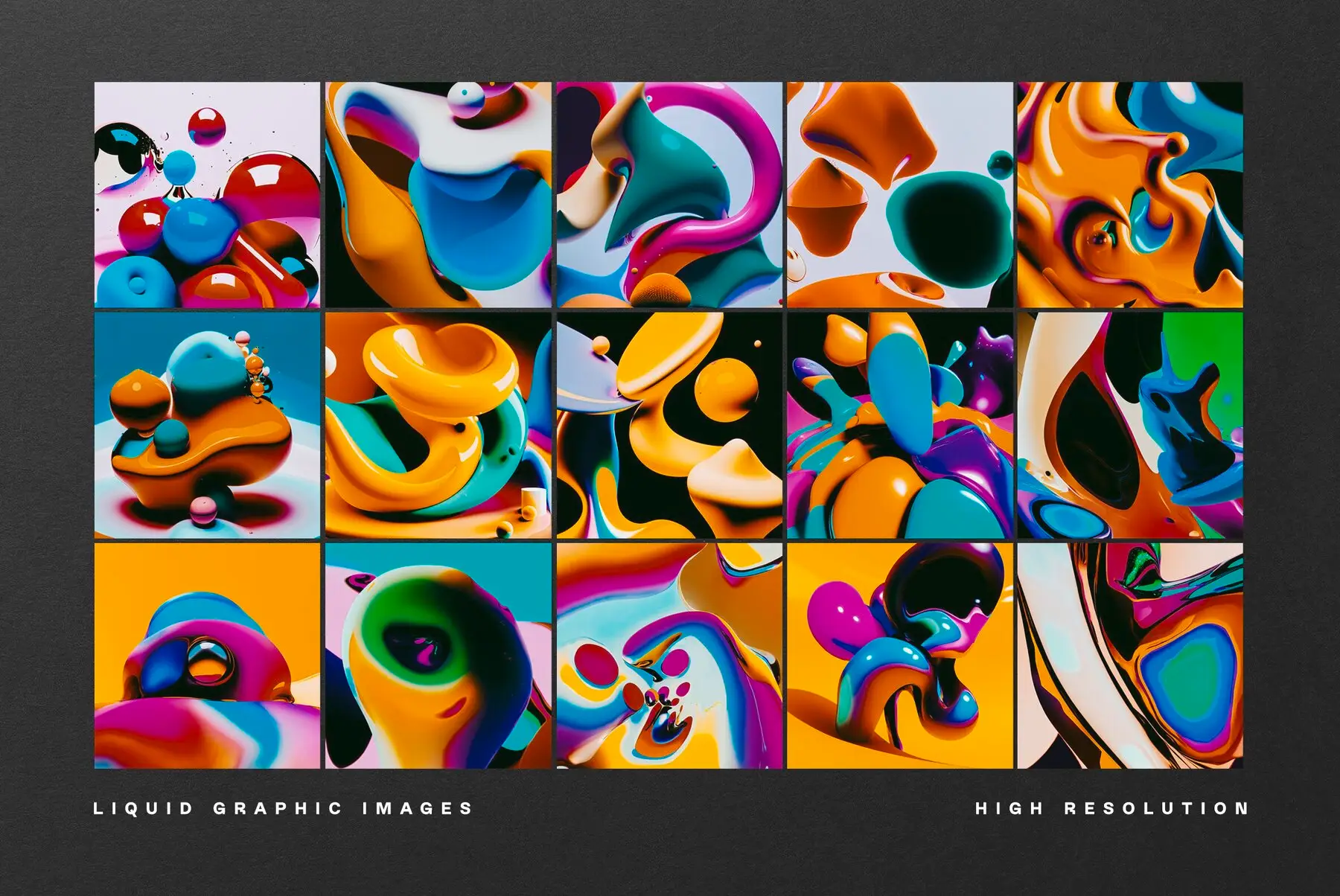 3D Liquid Graphics - Volume 2: Abstract Artistry in High-Resolution ...