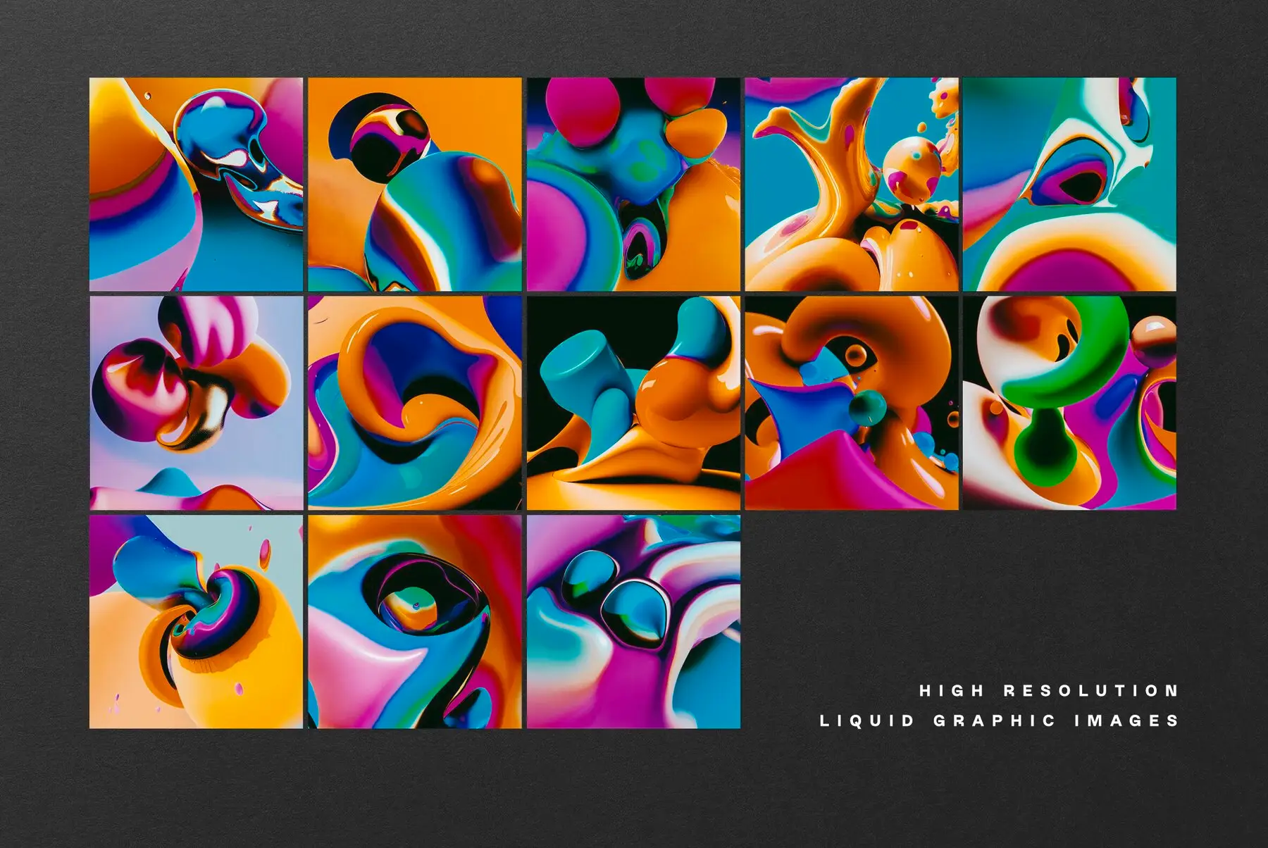 3D Liquid Graphics - Volume 2: Abstract Artistry in High-Resolution ...