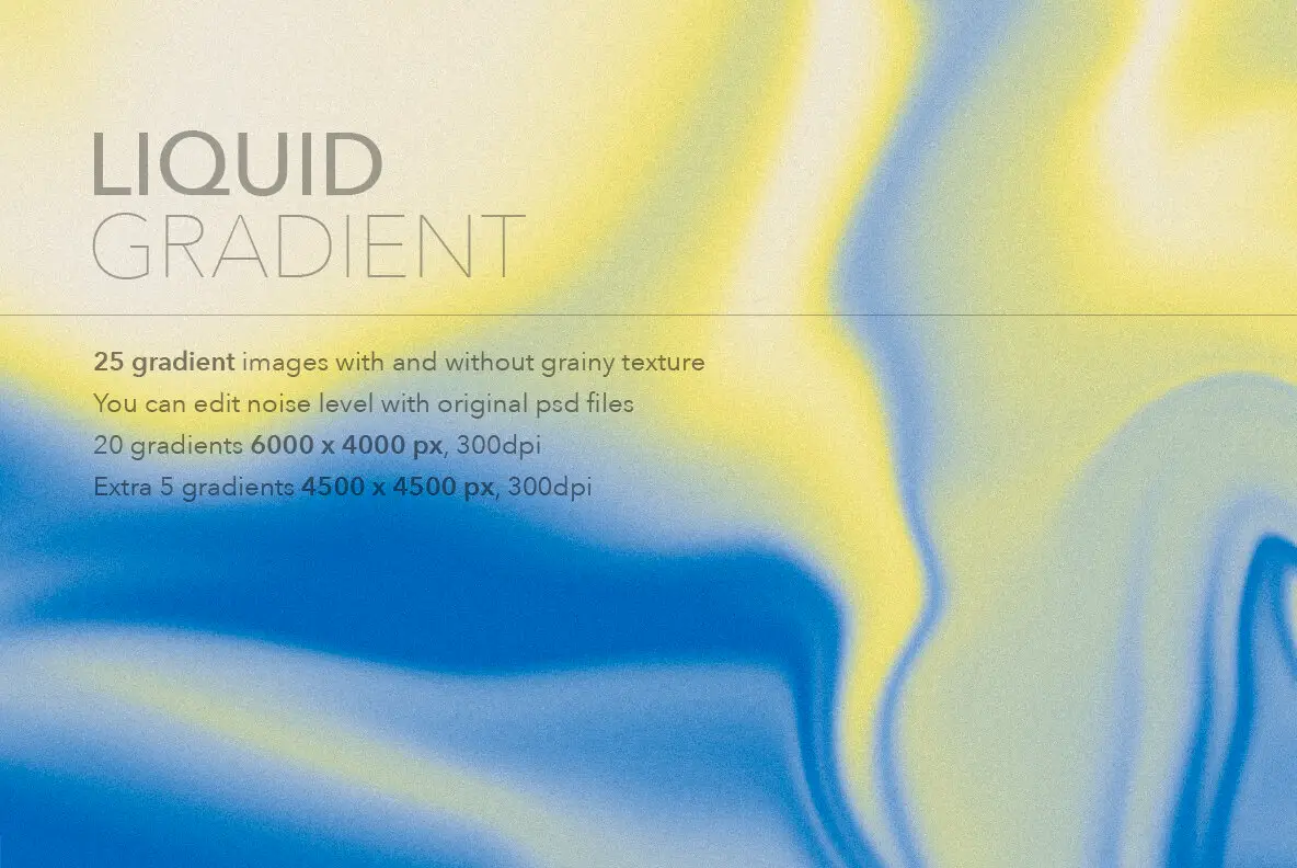 Liquid Grainy Gradient Graphics - YouWorkForThem