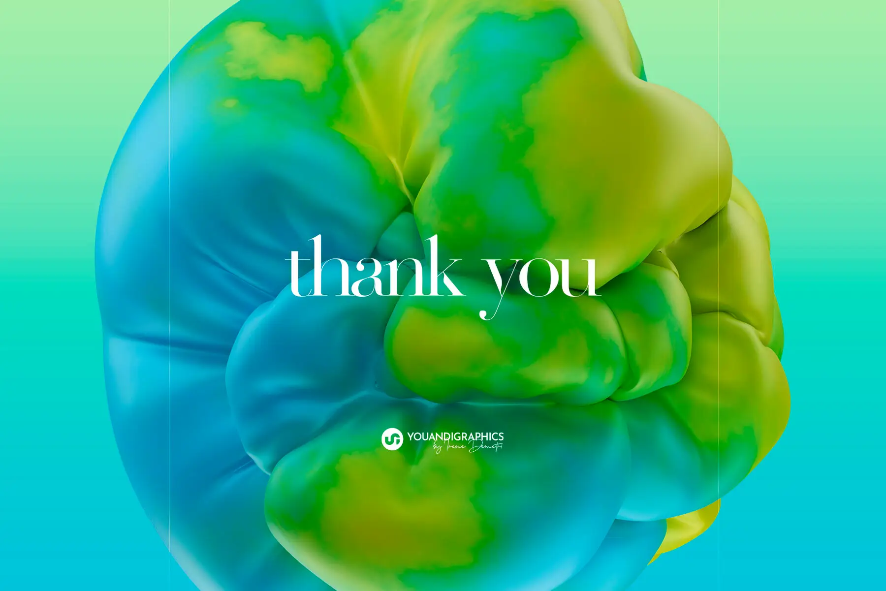 Abstract Inflated 3D Objects Graphics - YouWorkForThem