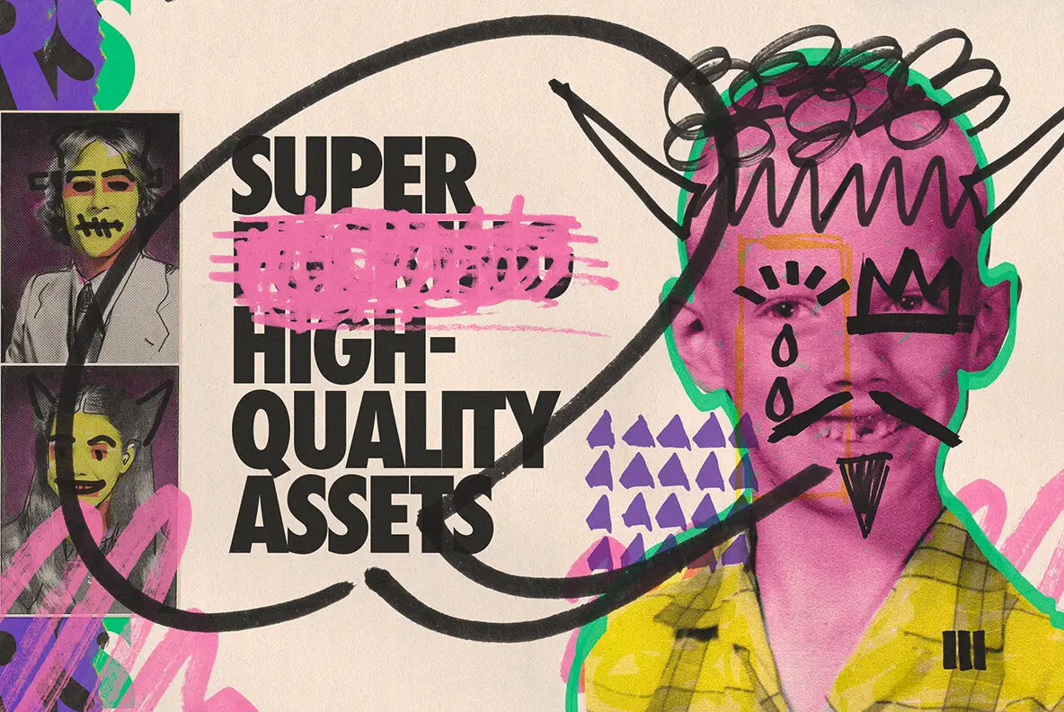 Markers Kit Graphics - YouWorkForThem