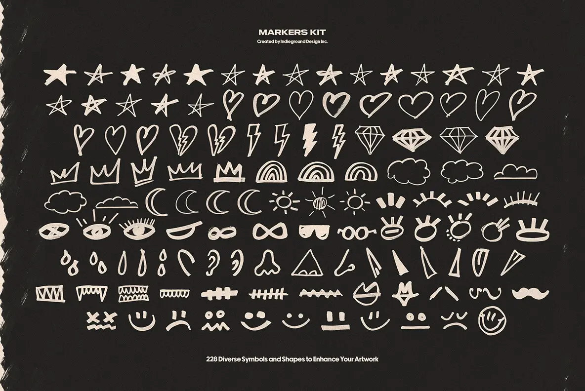 Markers Kit Objects - YouWorkForThem