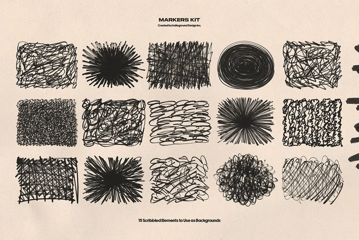 Markers Kit Graphics - YouWorkForThem