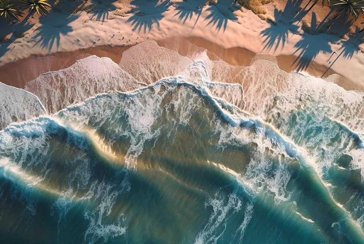 Ocean Waves Graphics - YouWorkForThem