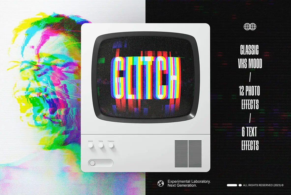 Glitch Effects Bundle - YouWorkForThem