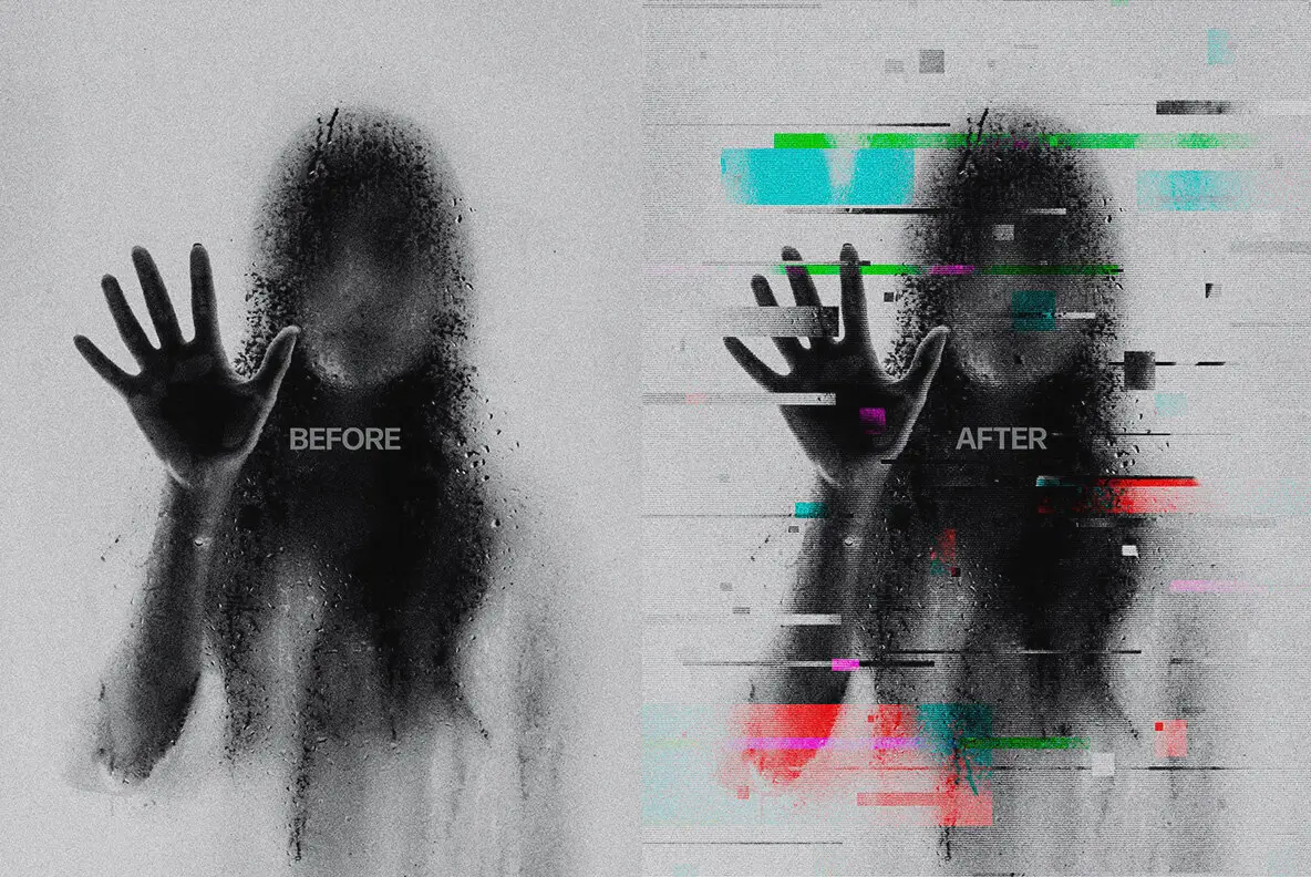 Glitch Effects Bundle - YouWorkForThem