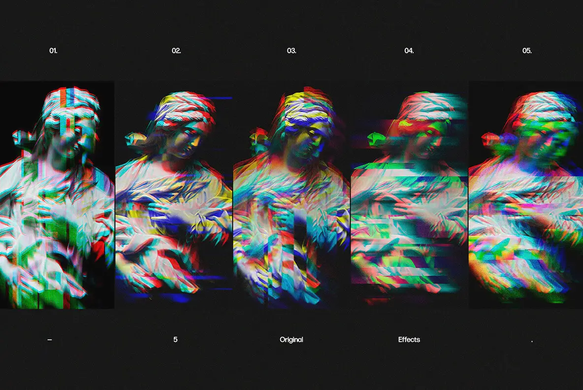 Glitch Effects Bundle - YouWorkForThem