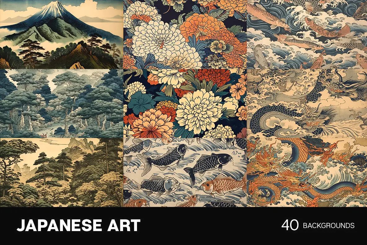 Japanese art Graphics - YouWorkForThem